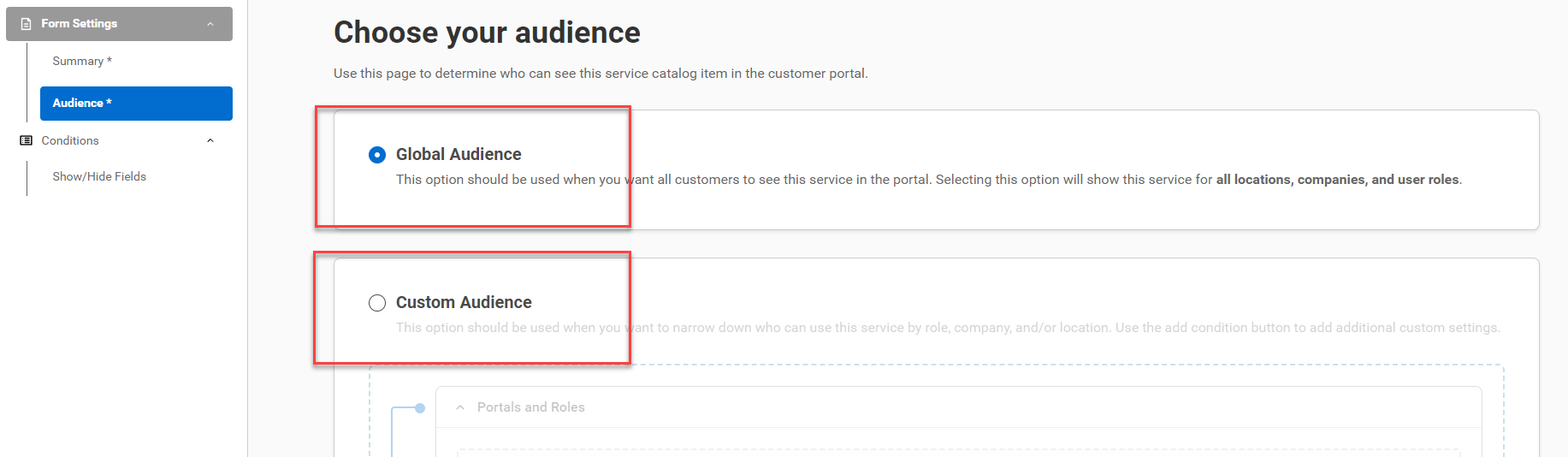 Custom Service Catalogs | ConnectWise PSA Customer Portal - VISIONARY 360