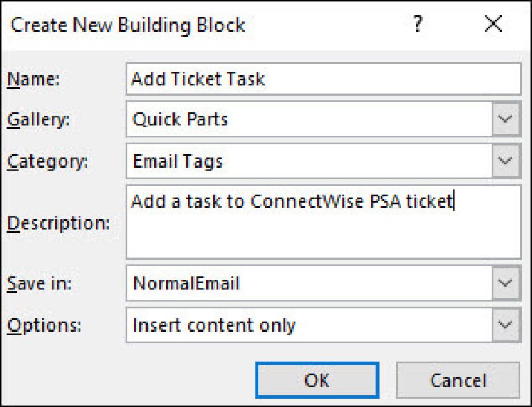 ConnectWise PSA | Use Email Connector Tags to parse Email Subject ...